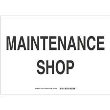 Maintenance Shop Sign/ Buy Online