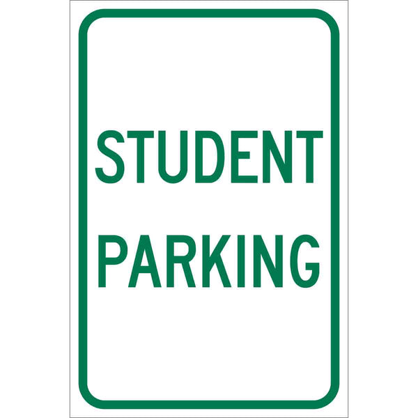 Student Parking Sign/ Buy online