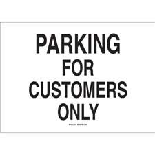 Parking For Customers Only Sign/ Buy online