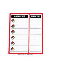 Magnetic NFPA Contents Sign | Buy Online