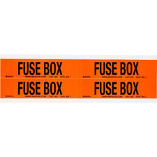 Fuse Box Conduit and Voltage Labels| Buy online