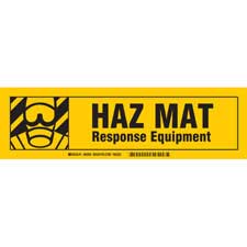 HAZMAT RESPONSE EQUIPMENT Label| Buy online