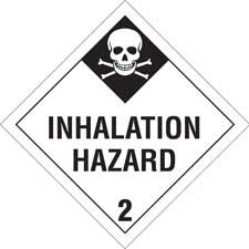 Inhalation Hazard 2 Sign/ Buy online