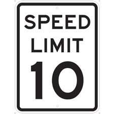 Speed Limit 10 Sign/ Buy online